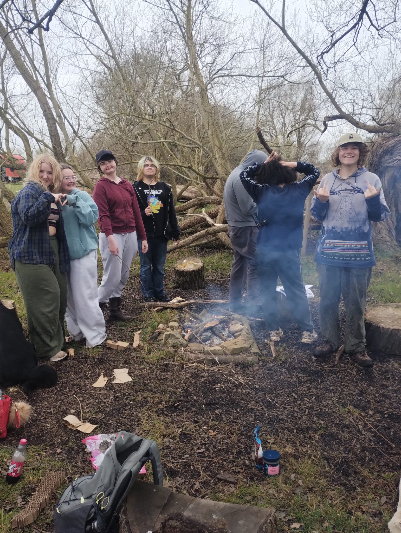 King’s Trust Students at Bridie’s Farm – Bridies Farm